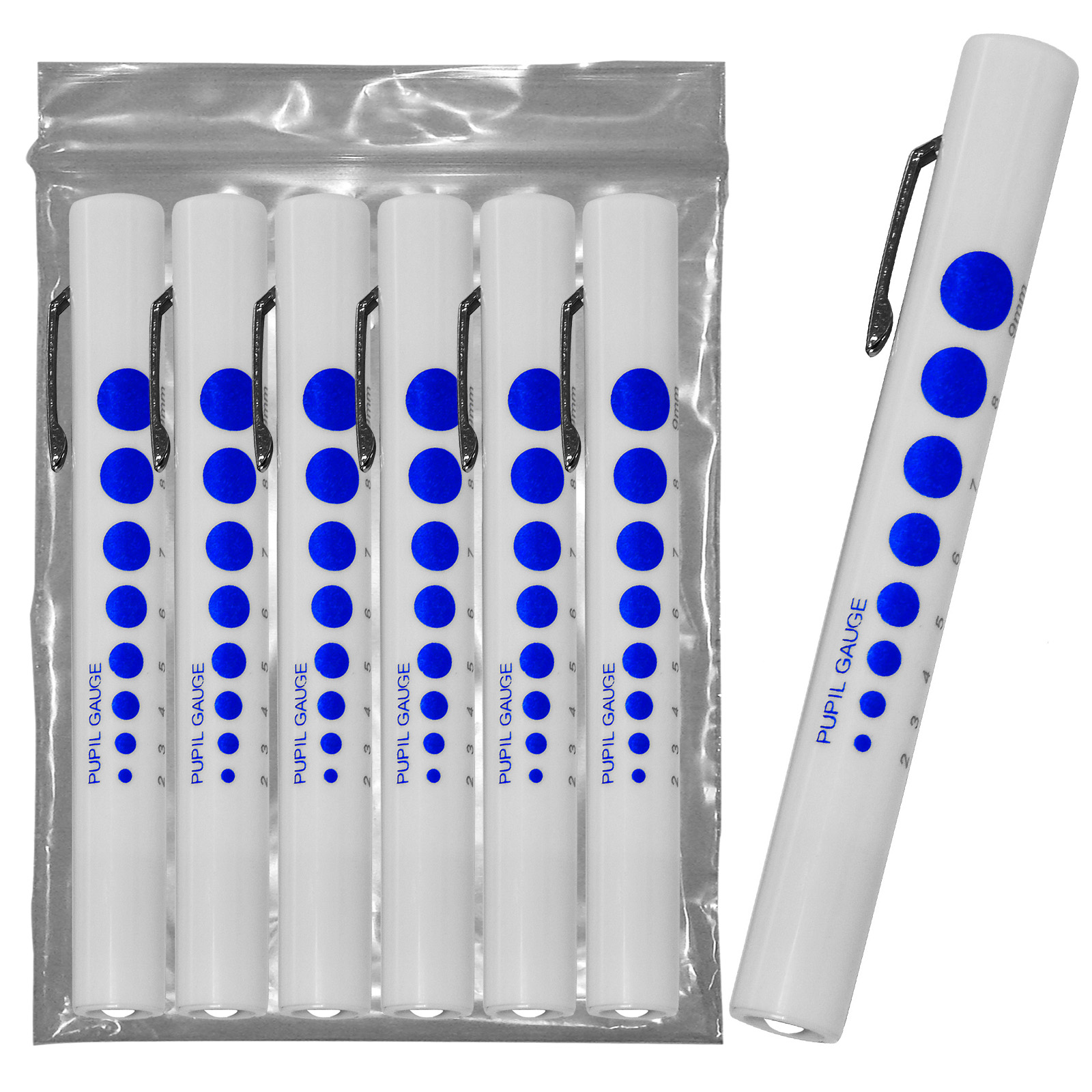 6 Pack Qualicare First Aid Doctors Nurses Pen Flashlight Torch with ...