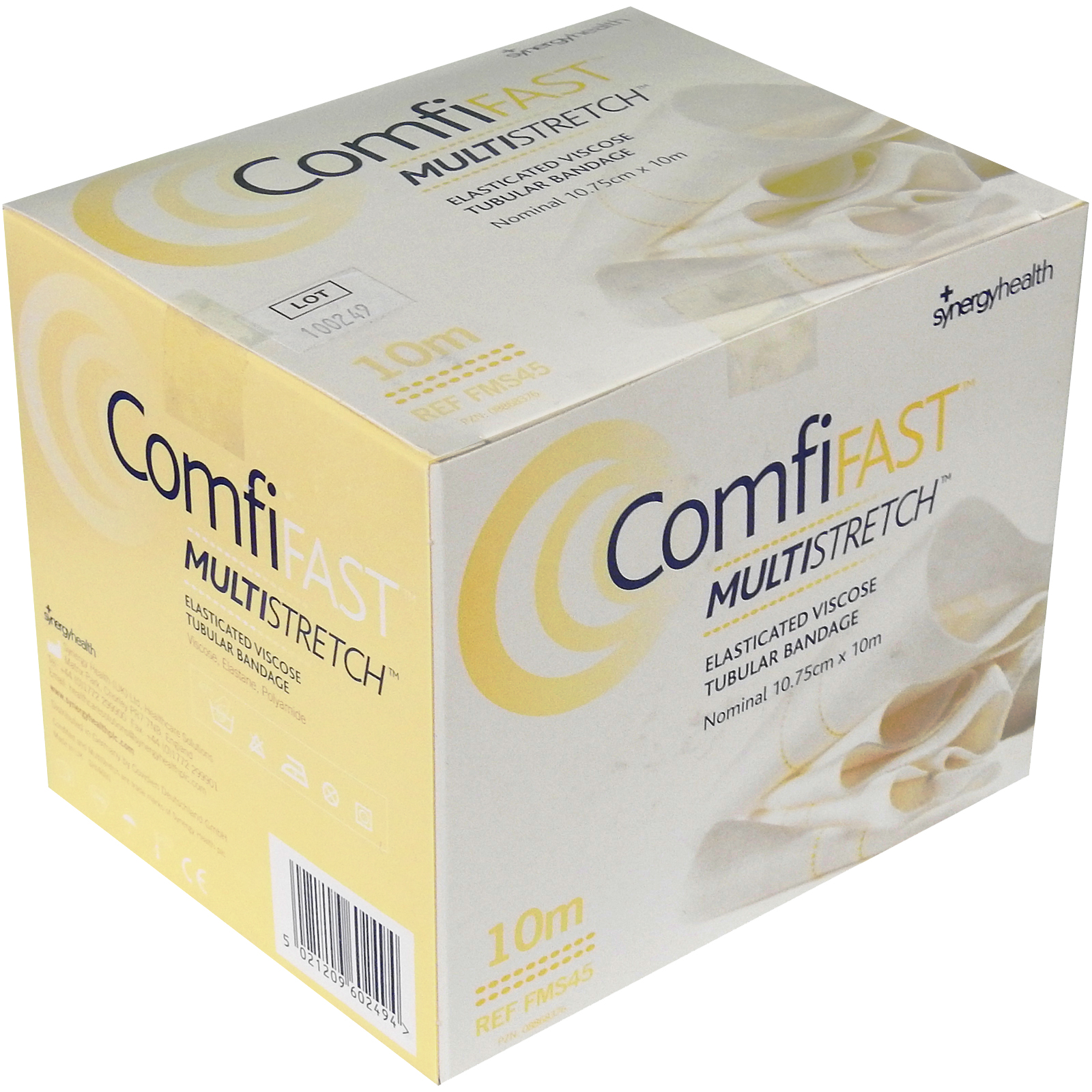 Comfifast Multi-Stretch Tubular Bandage, XL Limbs, Childs Trunk Yellow ...