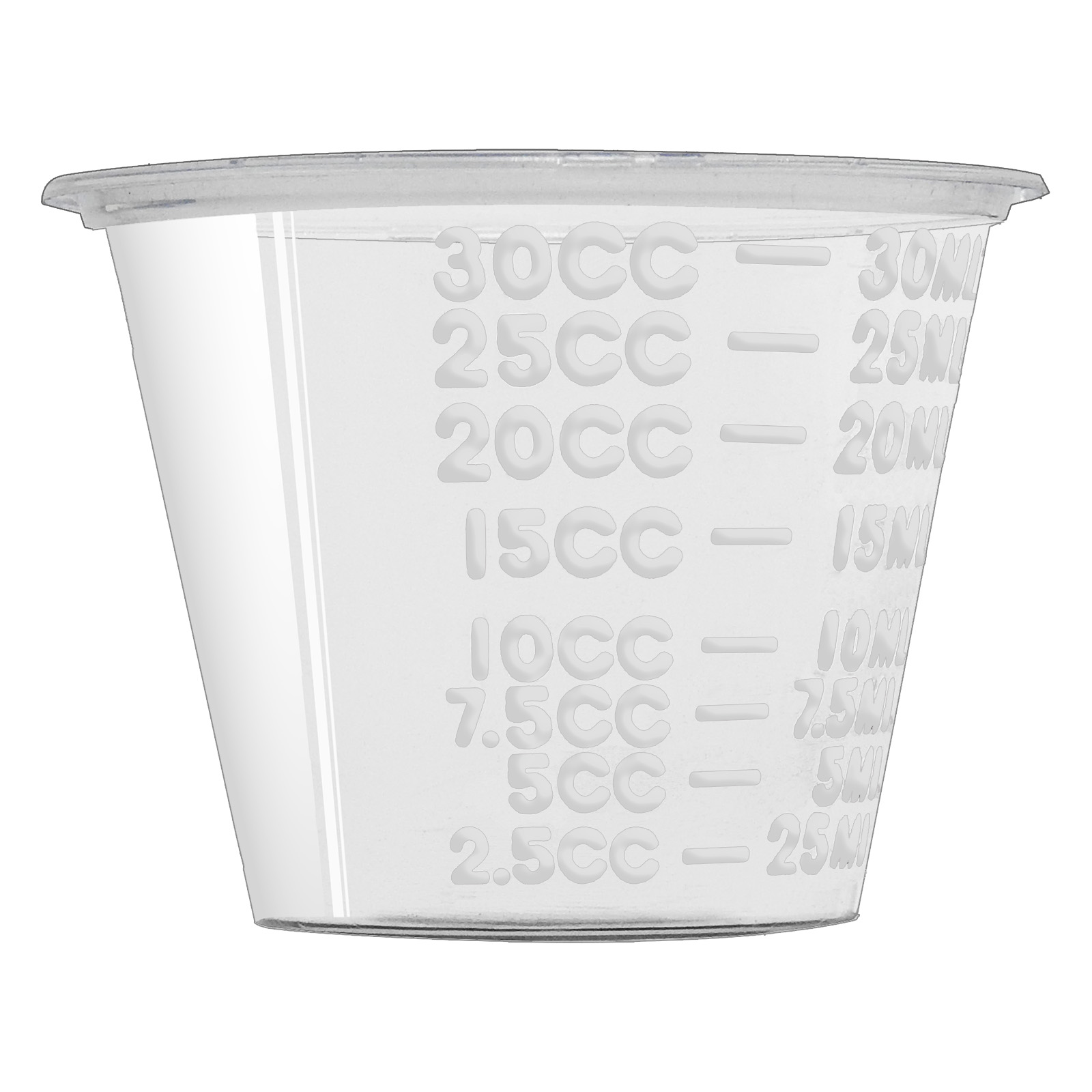 400 Pack, RE-GEN 30ml Graduated Medicine Medication Measuring Pot Cup ...